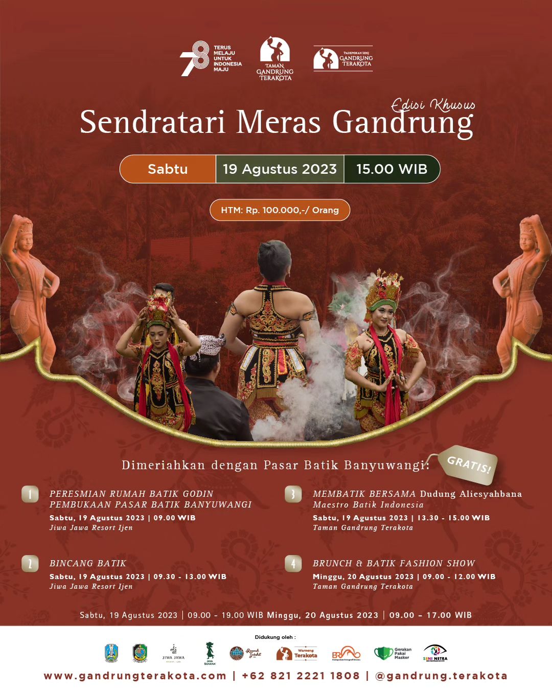 Sendratari Meras Gandrung by Taman Gandrung Terakota