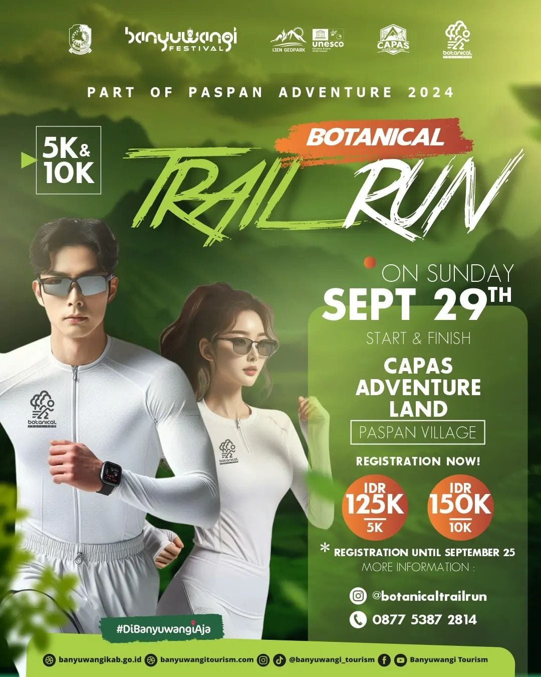 Botanical Trail Run at Paspan Adventure 2024