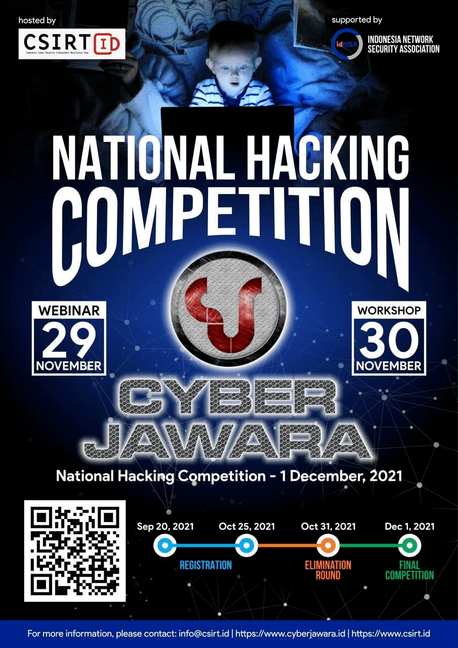 National Hacking Competition Cyber Jawara 2021 - IdNSA - IdNSA