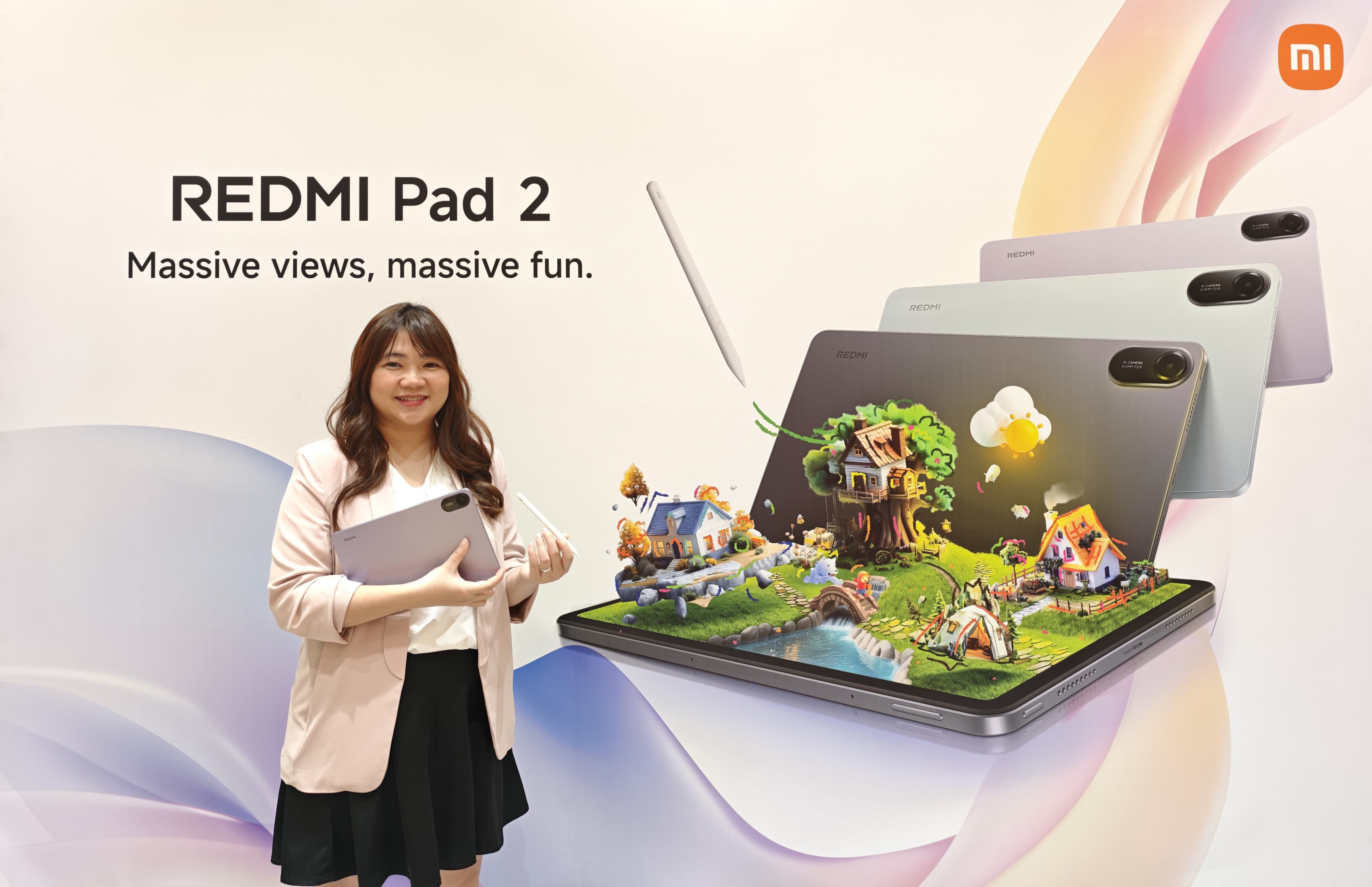 Tablet Rp1 Jutaan Canggih Banget! Redmi Pad 2 Resmi Dijual, Cocok Buat Anak & Ortu Kerja dari Rumah