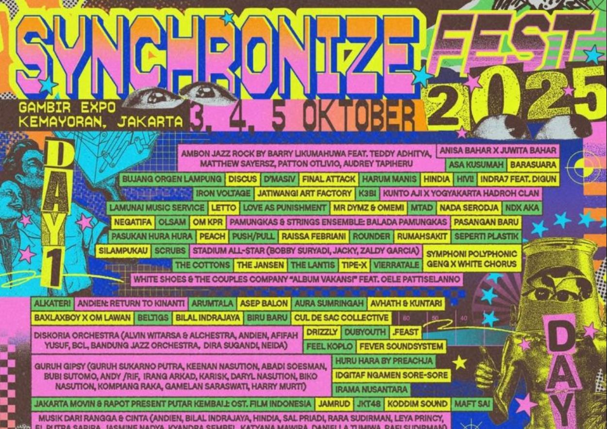 Synchronize Fest 2025 Umumkan Lineup Spektakuler, Ini Daftar Lengkap ...