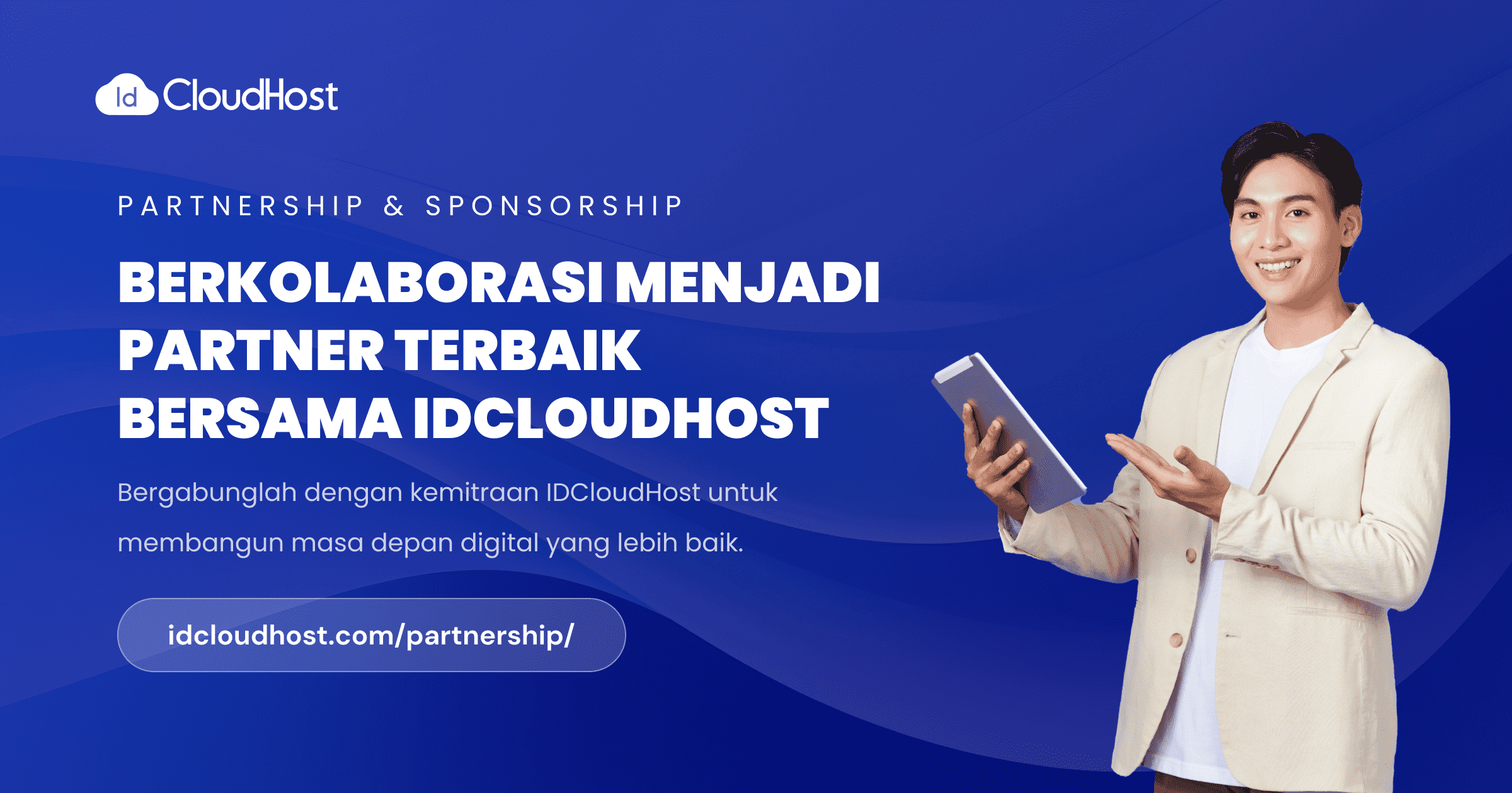 Halaman Partnership, Kerja Sama, dan Kolaborasi Bersama IDCloudHost