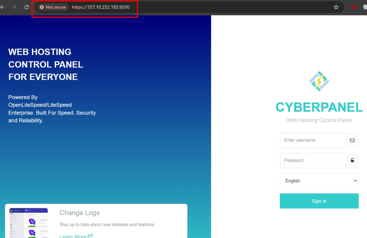 Cara Membuat Hostname pada Cyberpanel - IDCloudHost