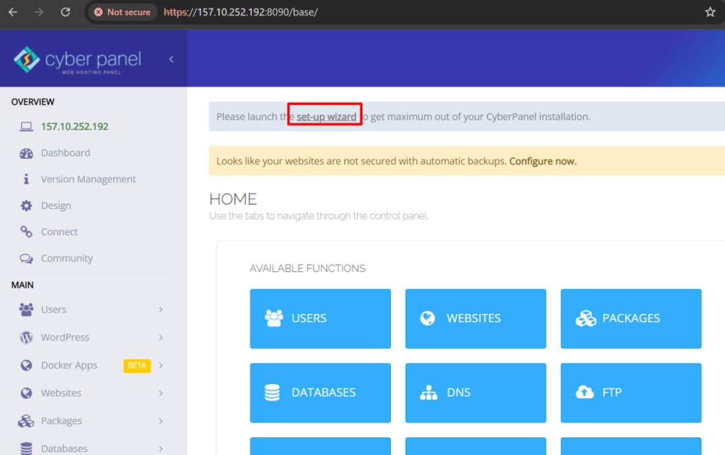 Cara Membuat Hostname pada Cyberpanel - IDCloudHost