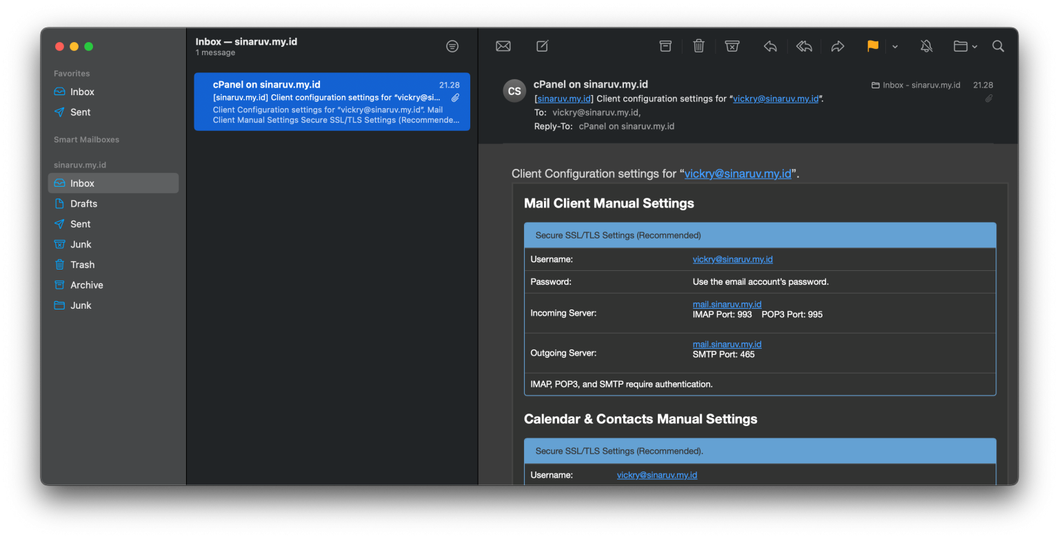 Cara Melakukan Setup SMTP Email pada Mail Client - IDCloudHost