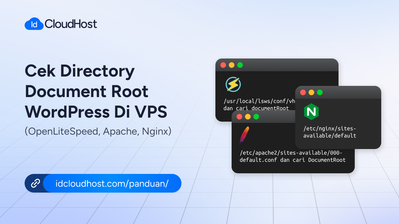 Cara Cek Directory File Document Root VPS WordPress App Catalog - IDCloudHost