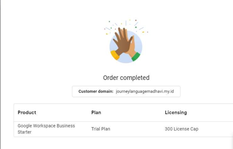 Cara Aktivasi Google Workspace - IDCloudHost