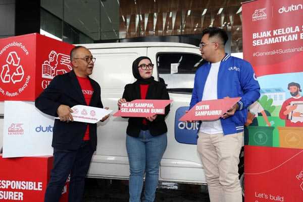 Foto: Ajak Masyarakat Bijak Kelola Sampah, Generali Indonesia Gandeng ... Foto: Ajak Masyarakat Bijak Kelola Sampah, Generali Indonesia Gandeng ...