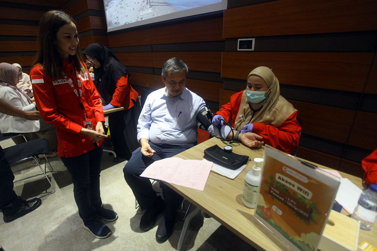 Foto: Kegiatan Sosial Kemasyarakatan melalui Donor Darah 2025 - Koran Jakarta