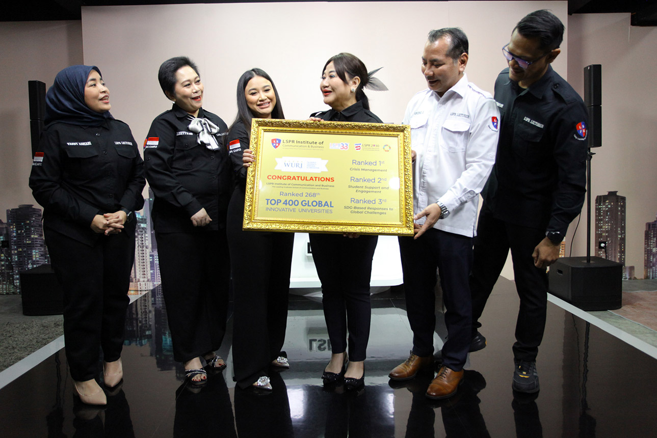 Foto: LSPR Raih Peringkat Pertama Dunia dalam Penanganan Krisis pada WURI Ranking 2025 - Koran ...