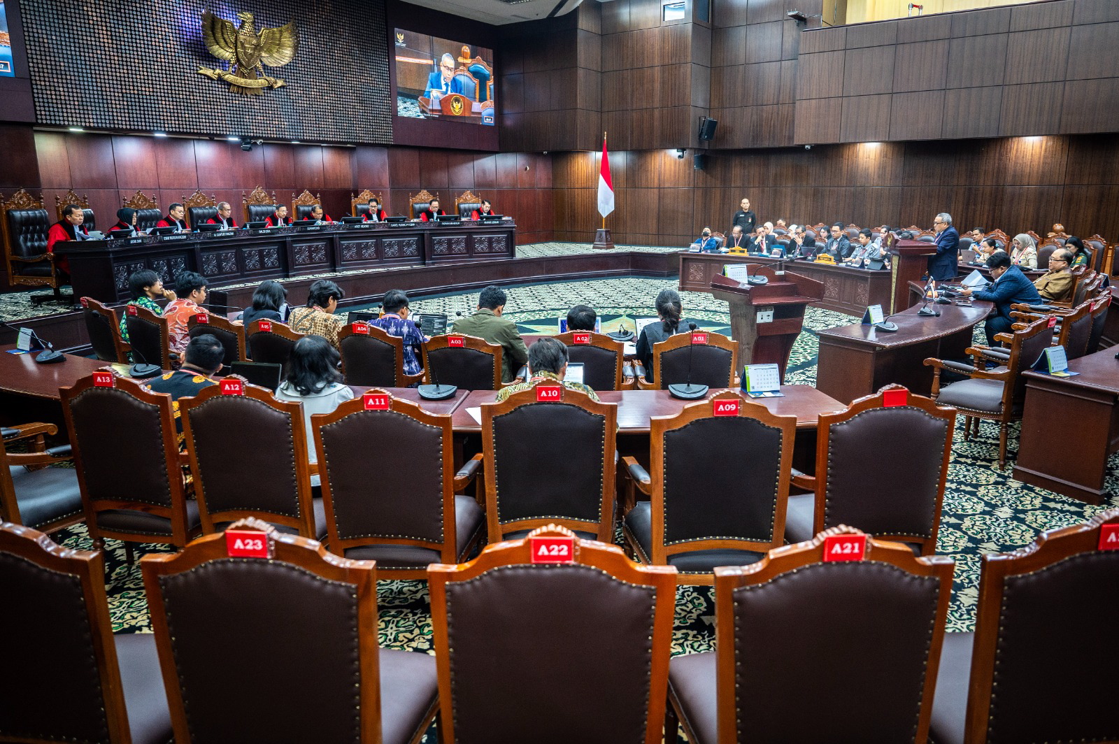 Foto: Sidang Lanjutan Uji Formil UU TNI - Berita Hari Ini dari Jakarta ...