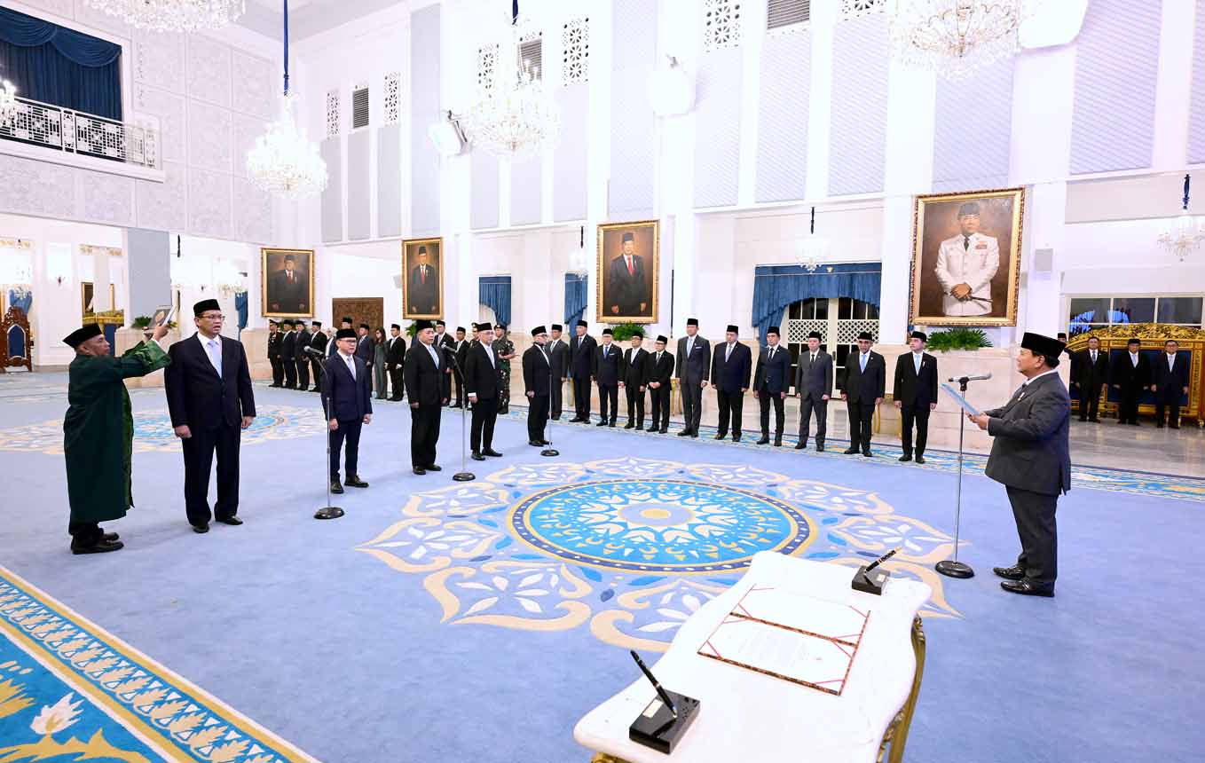 Foto: Presiden Umumkan Reshuffle Kabinet Lantik Menteri dan Wakil ...
