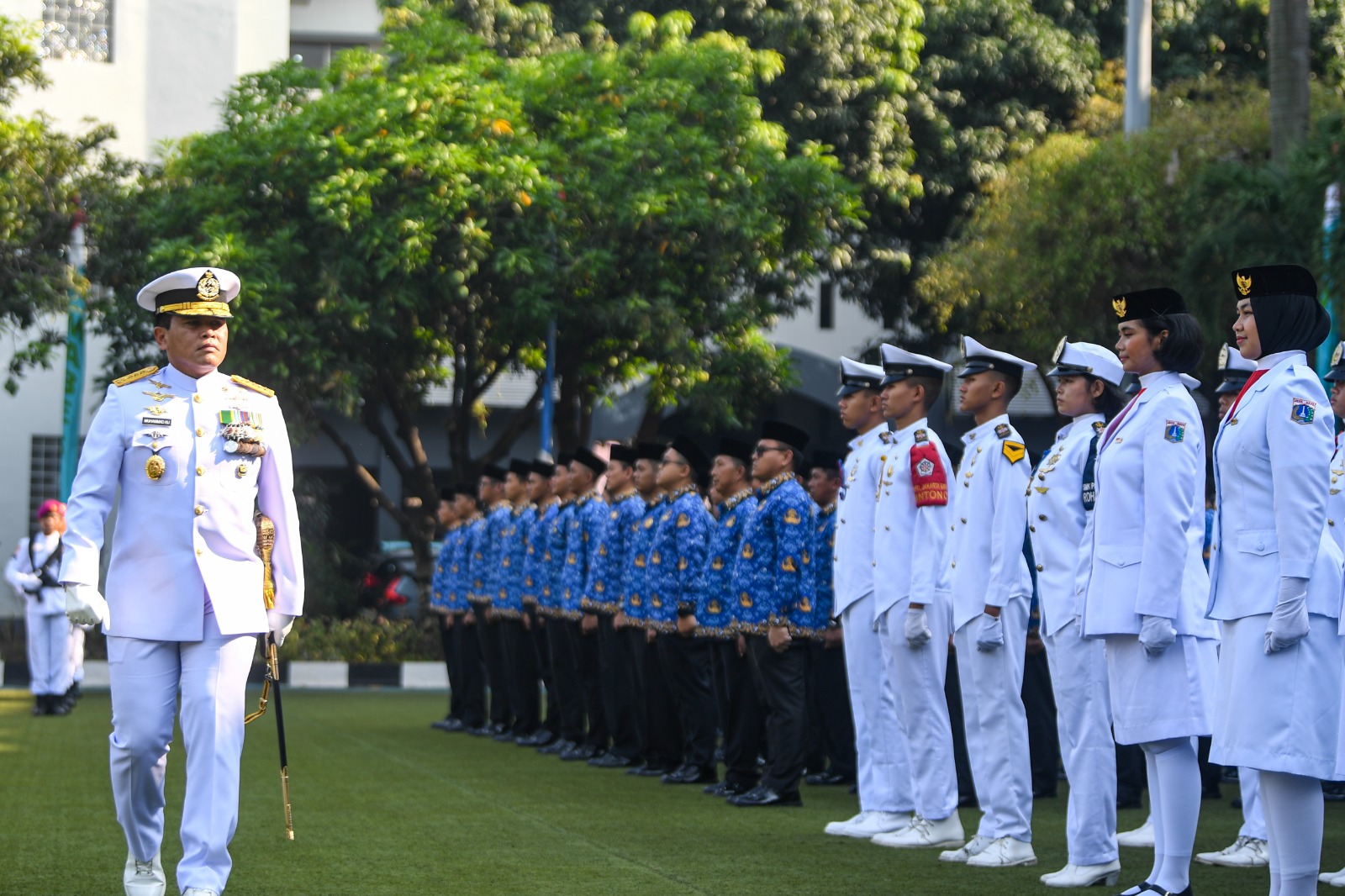 Foto: Upacara HUT ke-80 TNI AL - Berita Hari Ini dari Jakarta dan Daerah seluruh Indonesia ...