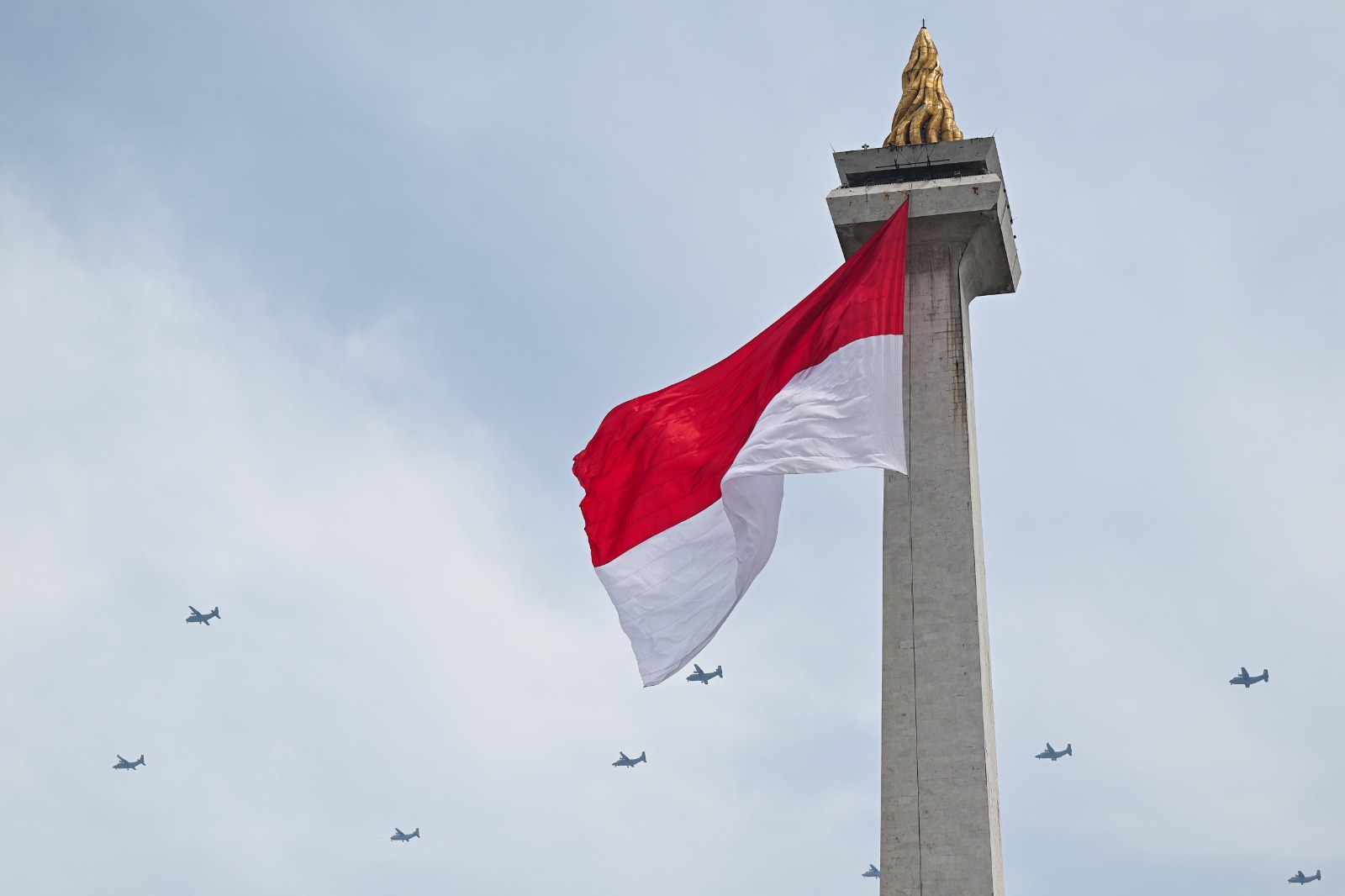 Foto: Gladi bersih HUT ke-80 TNI - Berita Hari Ini dari Jakarta dan ...