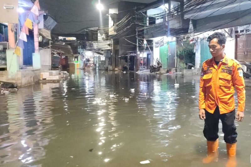 BPBD DKI: Dua RT di Kawasan Pluit Masih Terendam Banjir Robrob