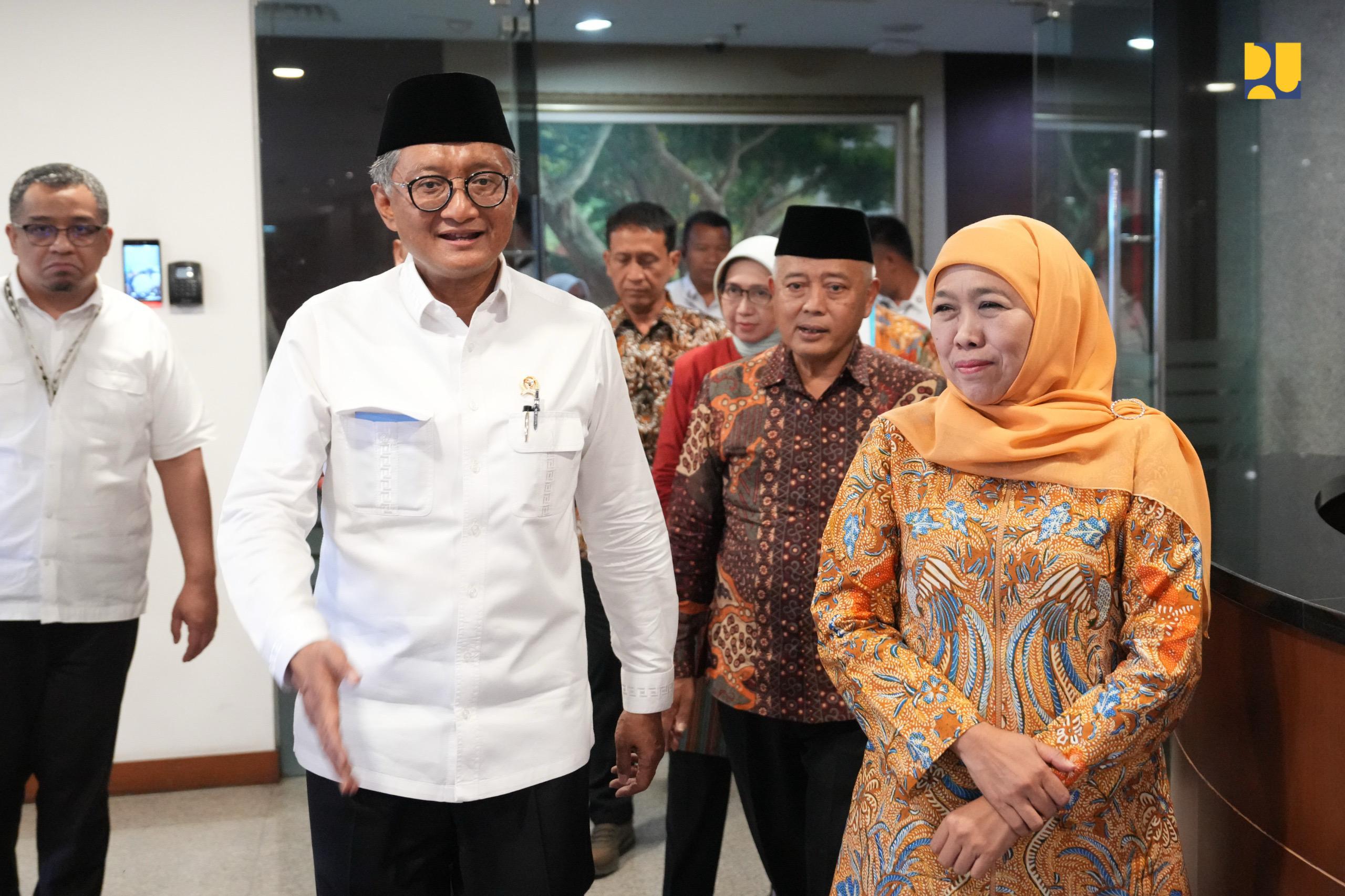 Wujudkan Swasembada Pangan, Pembangunan Jaringan Irigasi Jatim Terus Ditingkatkan