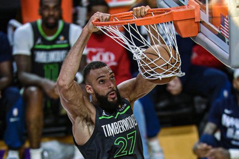 Rudy Gobert Cemerlang, Timberwolves Singkirkan LA Lakers dari Playoff NBA
