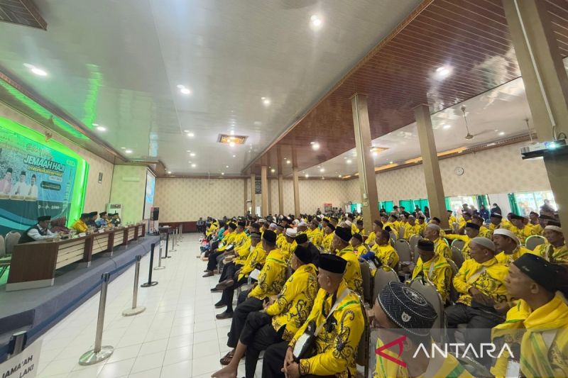 Jemaah Calon Haji dari Tiga Kabupaten/Kota Kalteng Tiba di Asrama Haji Banjarbaru