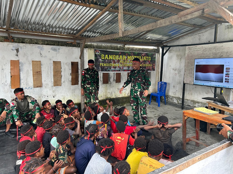 Satgas Pamtas Yonif 715/Motuliato Gelar Lomba Meriahkan Hari Lahir Pancasila, Tanamkan Semangat ...
