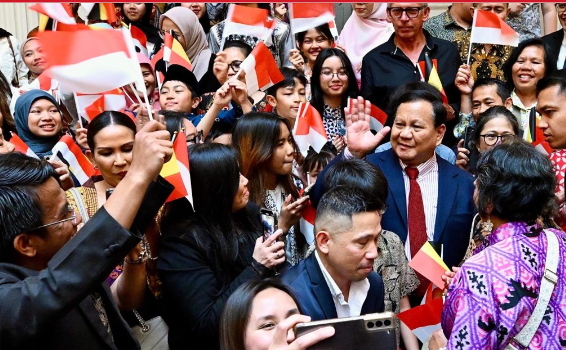 Presiden Prabowo Disambut Diaspora Indonesia di Brussel, Hangat dan Penuh Harapan