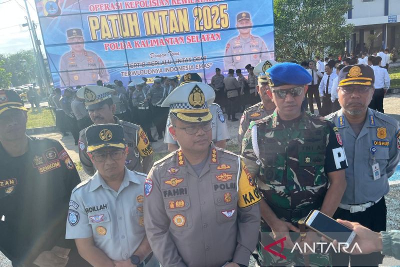 Operasi Patuh Intan 2025: Polda Kalsel Tindak Tegas Pelanggaran Lalu Lintas