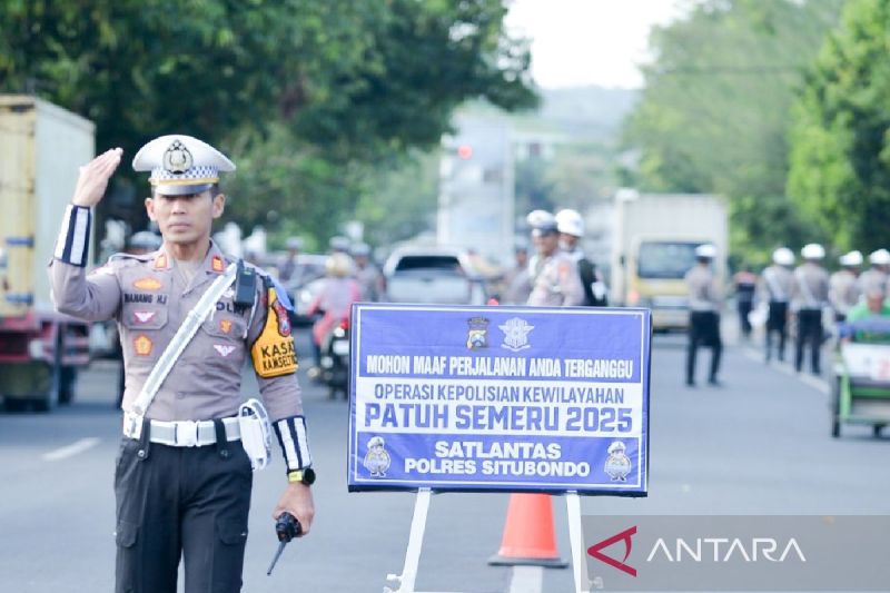 Polres Situbondo Tilang 63 Pengendara dalam Dua Hari Operasi Patuh