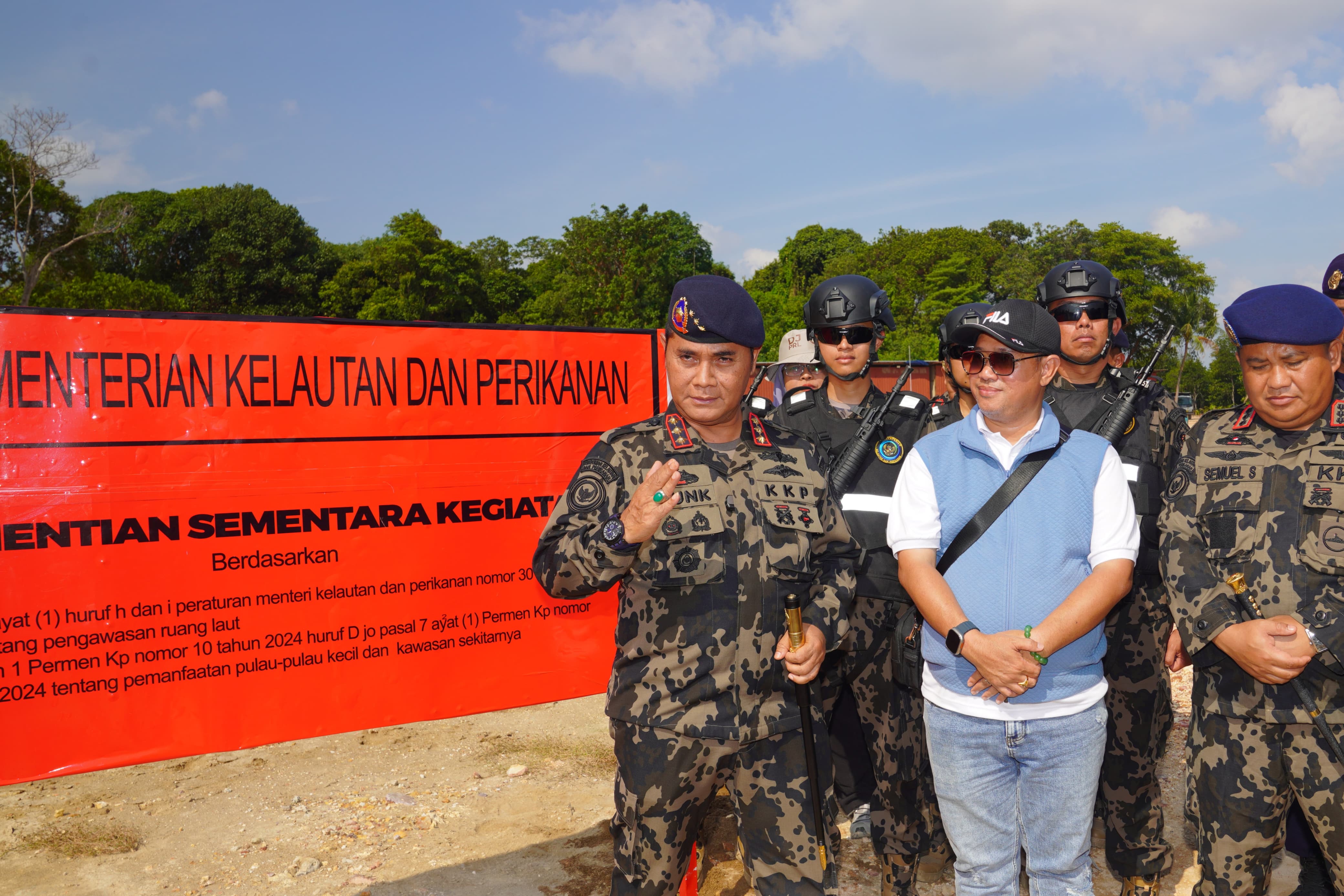 Dinilai Ilegal, KKP Segel Pemanfaatan Tiga Pulau Kecil di Kepri