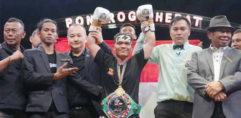 WBC Asia: Eksistensi Tinju Indonesia Diperkuat Prestasi Hisar Mawan