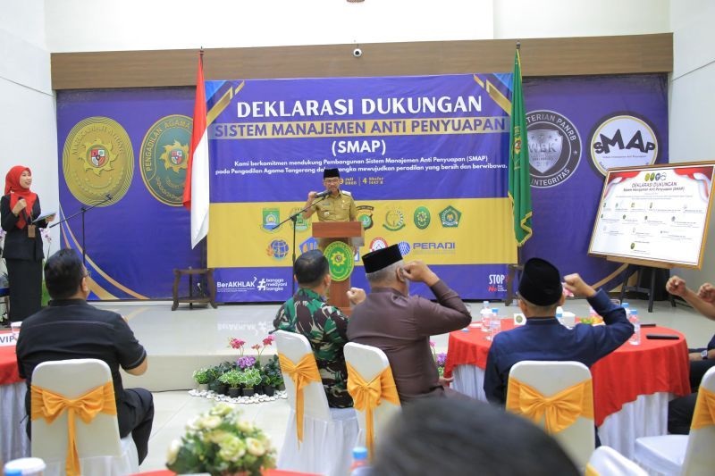 Wali Kota Tangerang Tegaskan Suap Rusak Birokrasi, Ajak ASN Berantas ...