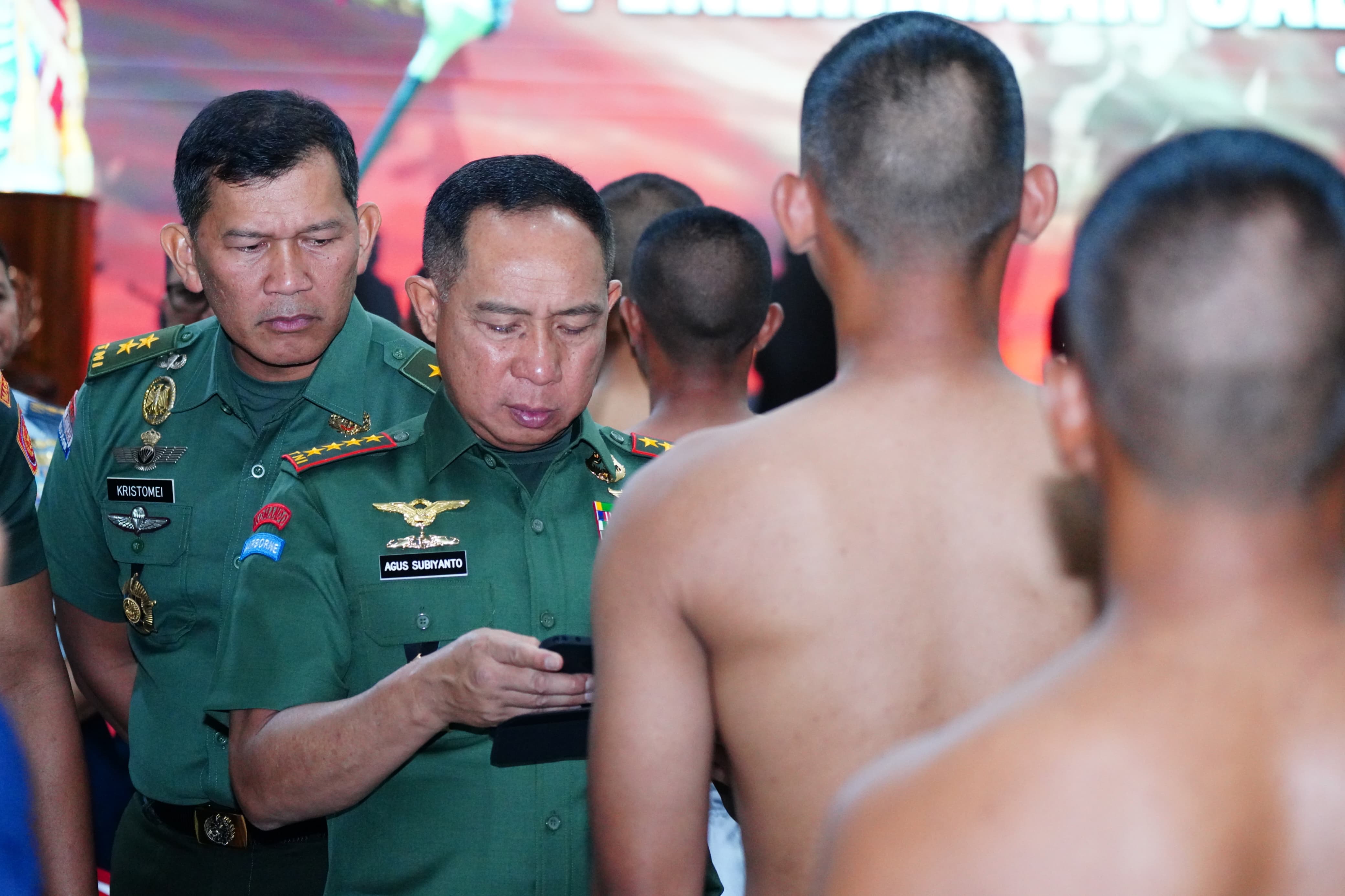 Jenderal Agus Subiyanto Pimpin Sidang Akhir Penerimaan Taruna Akademi TNI 2025