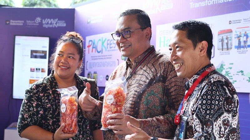 Pacu Semangat Go Digital UMKM, Telkom Buka UMK Digital Fest 2025