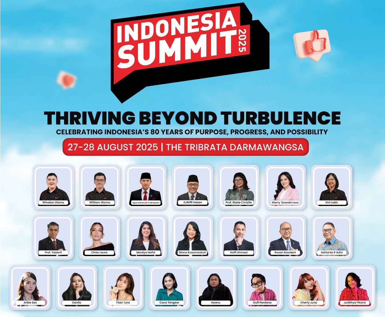 Siap Digelar, Indonesia Summit 2025 Hadirkan Pemimpin, Inovator, dan Generasi Muda Inspiratif