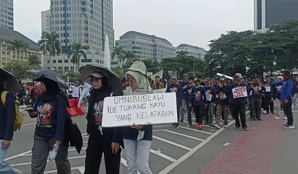 Jakarta Siaga 1! Ribuan Buruh Kepung DPR 28 Agustus, Awas Jalan Macet ...