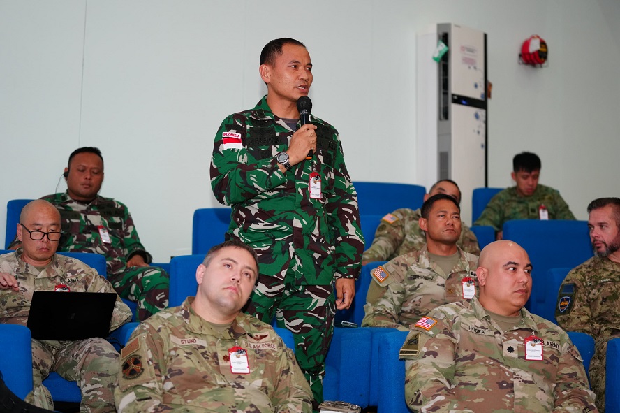 Staffex Super Garuda Shield 2025 Satukan Visi Operasi Militer Global