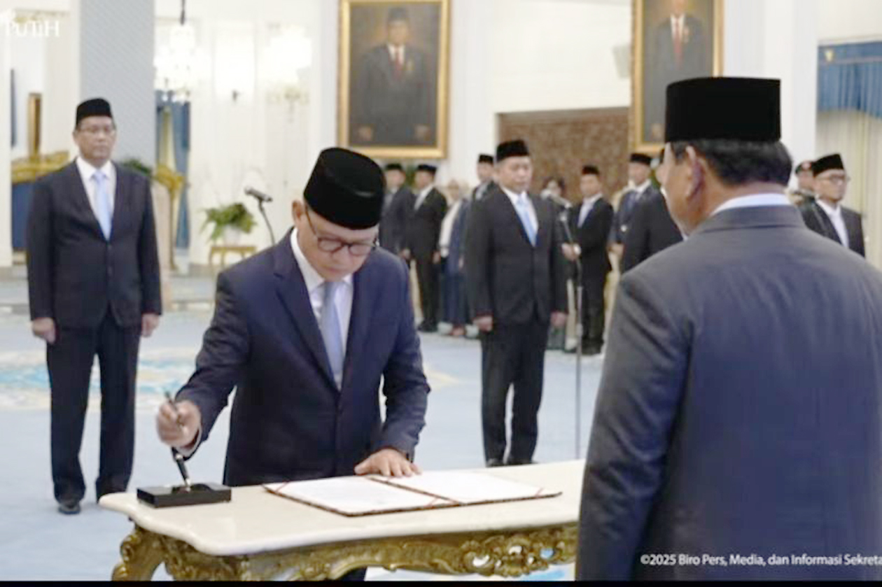 Reshuffle Kabinet Merah Putih: Mukhtarudin Dilantik Prabowo Jadi Menteri Pelindungan Pekerja ...