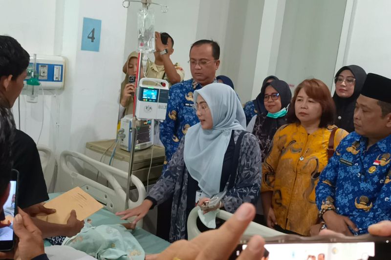 Dua balita di Bengkulu terkena cacingan, Kemenko PMK dan Kemenkes langsung beri bantuan dan ...