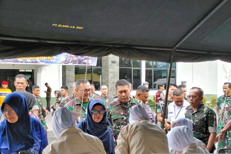 Kodam XX Peringati HUT ke-80 TNI dengan Bakti Sosial