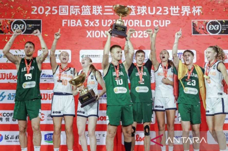 Lithuania dan Belanda Mengukir Sejarah di FIBA 3x3 U-23 World Cup 2025