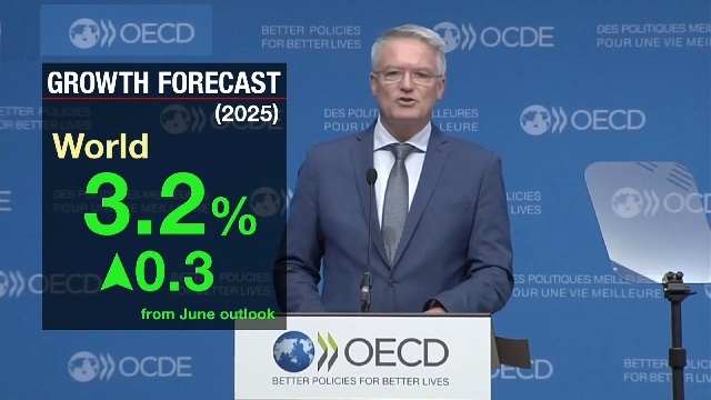 OECD Tingkatkan Prospek Pertumbuhan Global 2025
