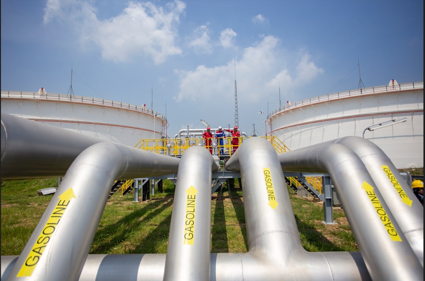 Jaga Ketahanan Energi Nasional, Kilang Pertamina Operasikan 4 Tanki Baru di Balongan