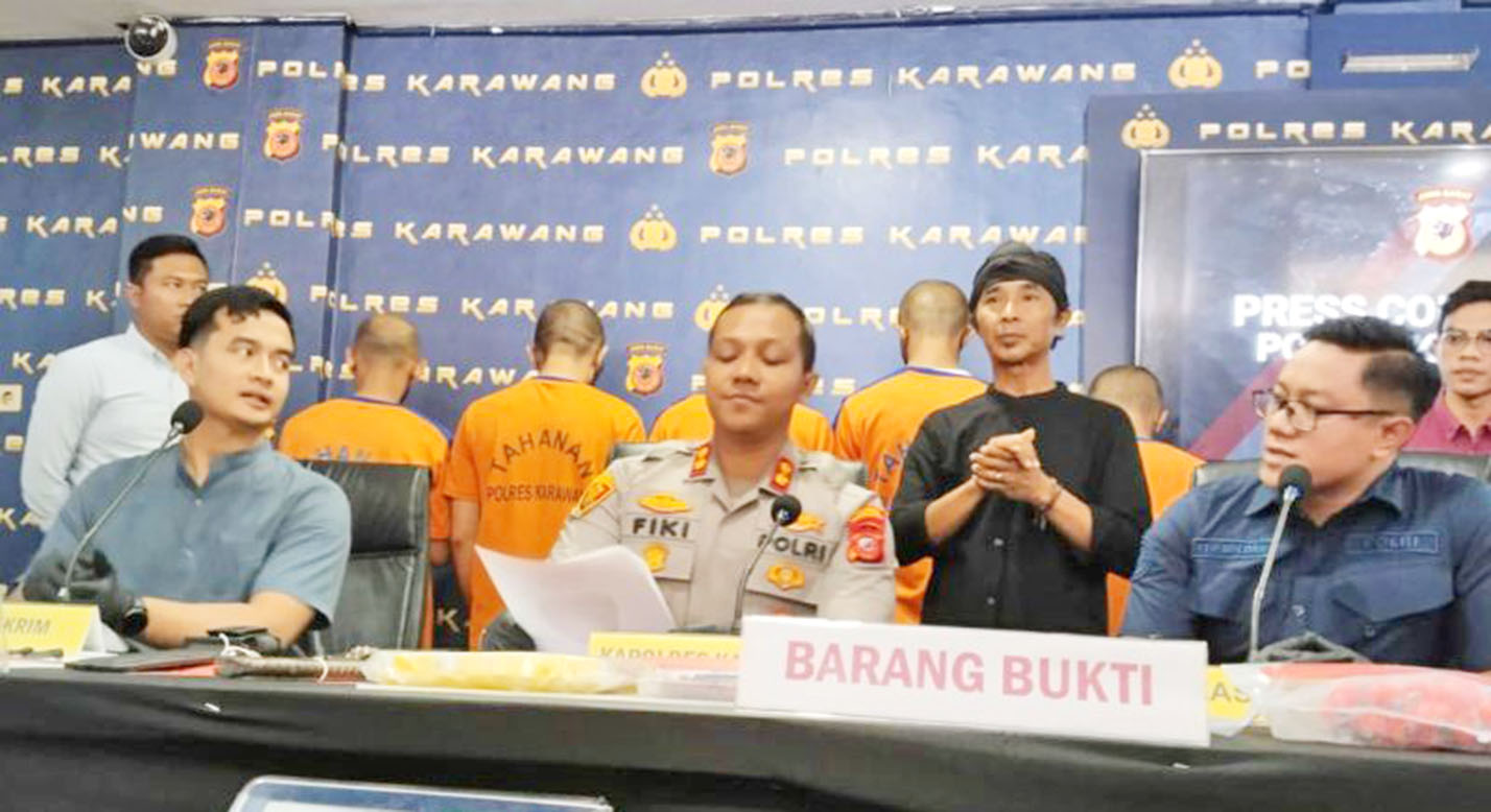 Polres Karawang Tangkap Pegawai Alfamart di Kasus Pembunuhan