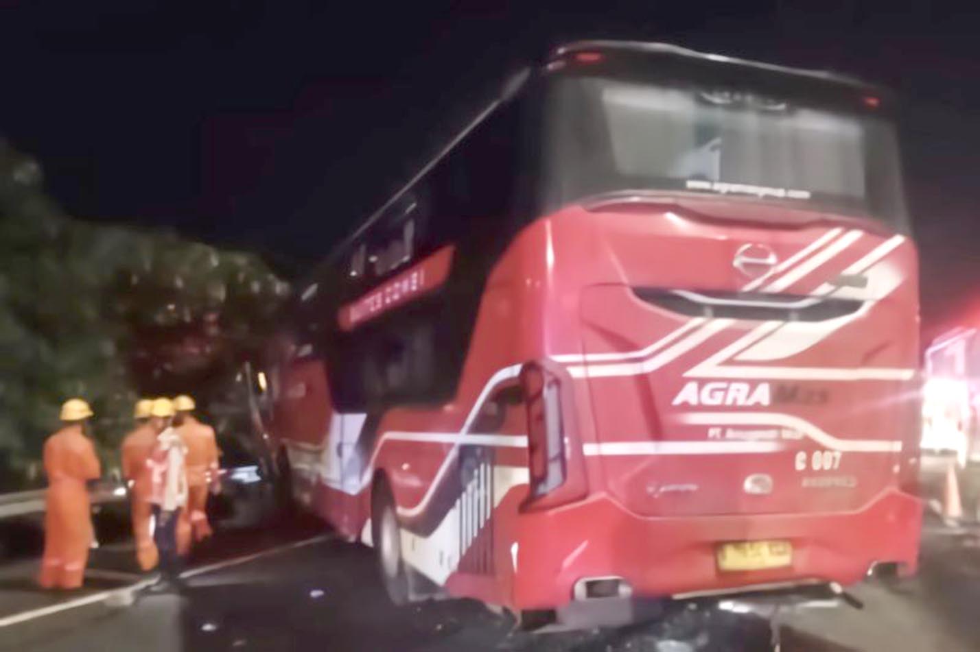 Sopir Bus Diduga Mengantuk Picu Kecelakaan yang Sebabkan 5 Tewas di Tol ...