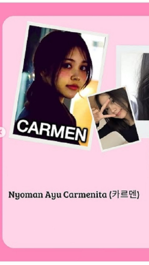 Carmen Asal Bali Jadi Idol Indonesia yang Debut di SM Entertainment