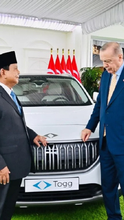 Erdogan Hadiahi Prabowo Mobil Listrik Buatan Turki Togg T10X, Seperti ...