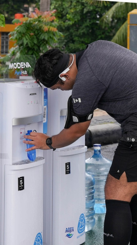Promosikan Gaya Hidup Berkelanjutan Modena Sediakan Fasilitas Air Isi ...