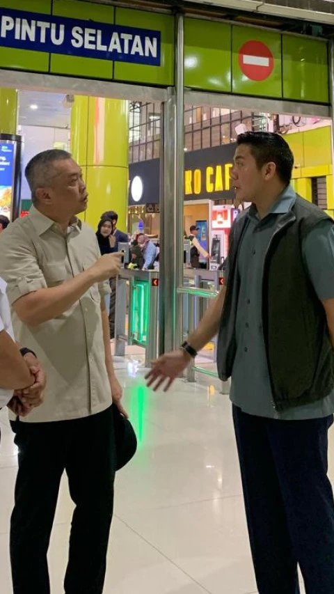 Jelang Angleb 2025, Menhub dan Seskab, Cek Stasiun Gambir dan Bandara Soetta