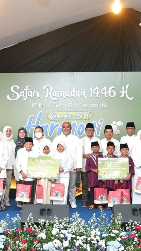 Program CSR di Bulan Ramadhan, PGN Berbagi Kebahagian ke 10.541 Anak Yatim