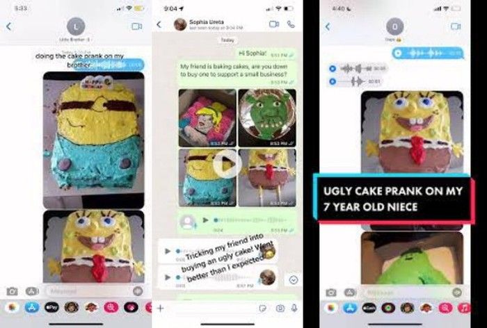 Ugly Cake Prank Viral di TikTok, Apa Itu dan Bagaimana Cara Membuatnya?