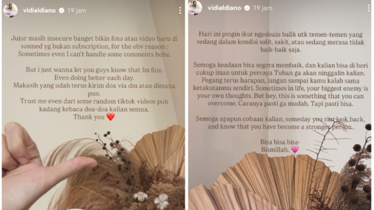 Vidi Aldiano Bongkar Ketakutan di Media Sosial, Ngaku Takut Baca ...