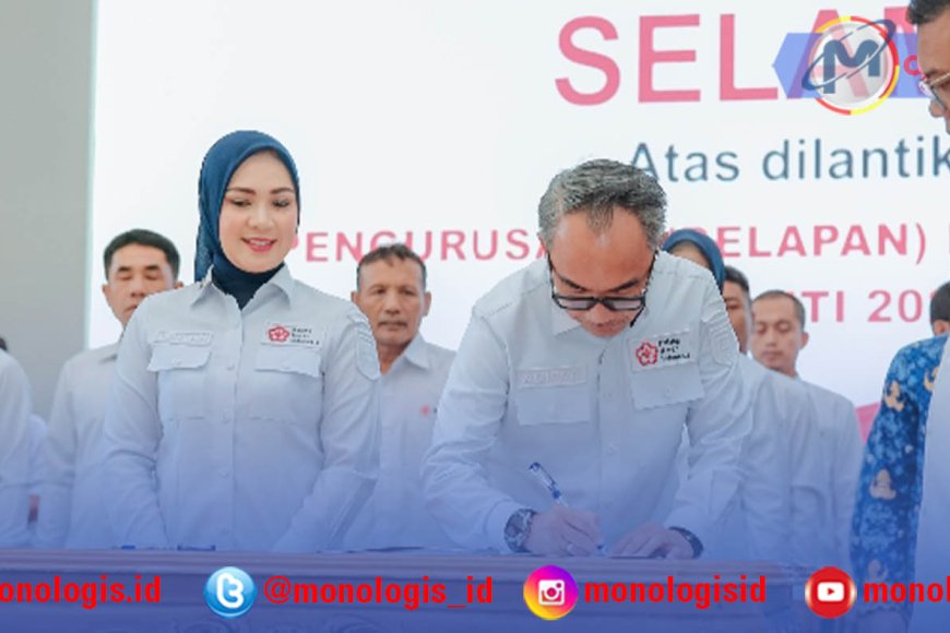 Pengurus PMI Waykanan 2025-2030 Resmi Dilantik - Monologis.ID